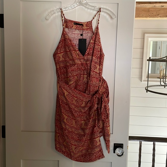 Vix | Dresses | Vic Wrap Dress Size Sm | Poshmark